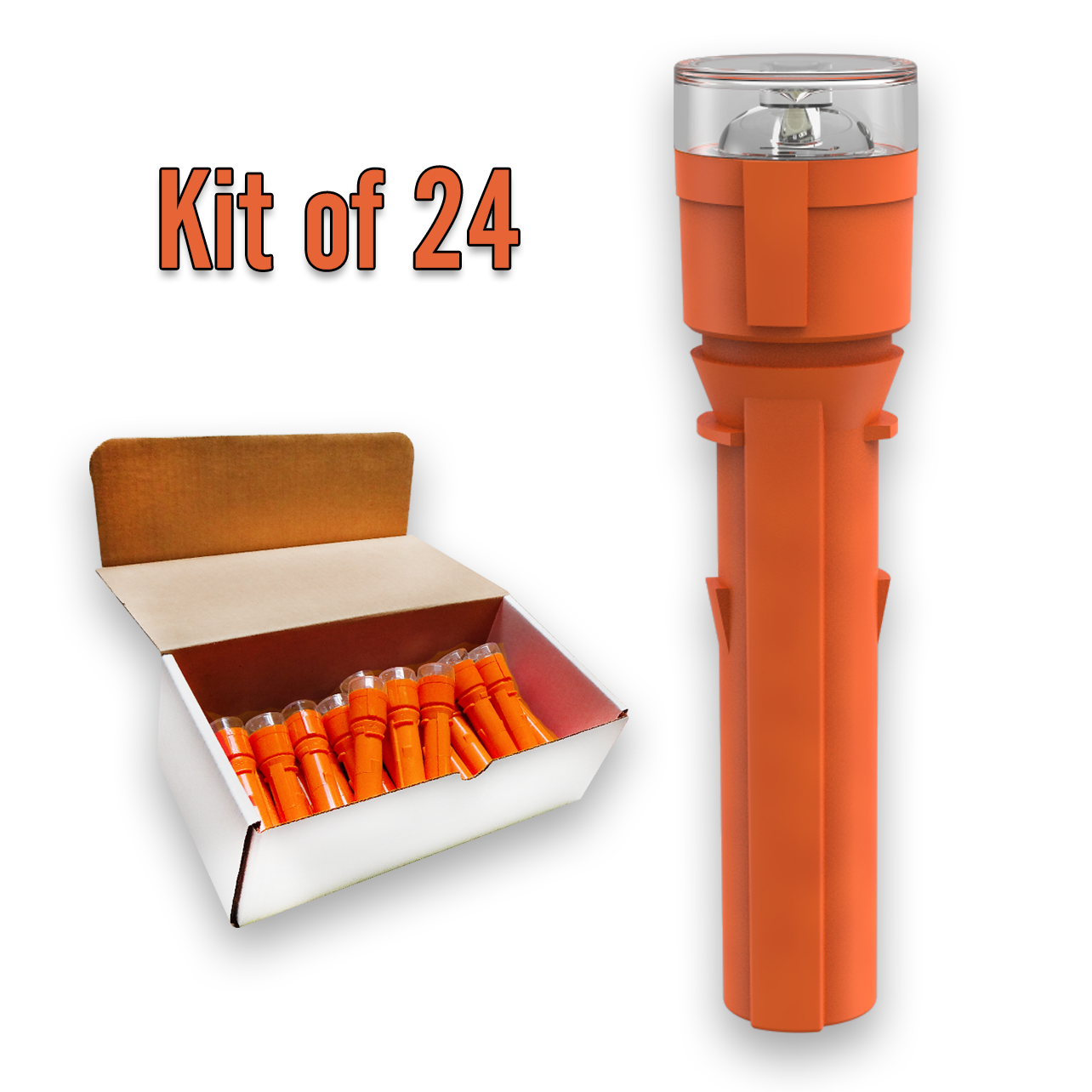 LEDLights™ ThriftyFlare™ Cone ''C'' (For Collapsible Traffic Cones)